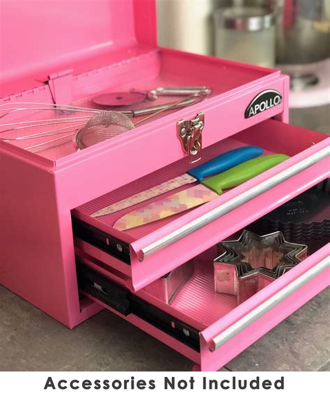2 Drawer Pink Steel Chest Dt5010p Pink Tools Metal Tool Box Metal Chest