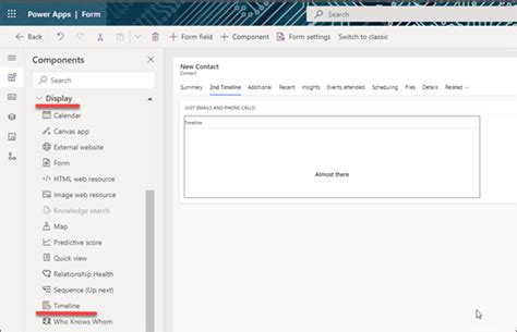 Dynamics 365 Two Timelines On One Dynamics 365 Form