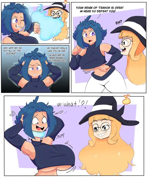 Rule 34 2girls Absurd Res Bananonm Bare Shoulders Big Breasts Butterscotch Bananonm Comic