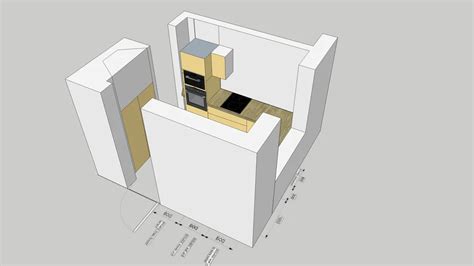 Kitchen Layout 3D Warehouse