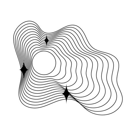 Wireframe Line Aesthetic Shape Wireframe Design Vector 29225118