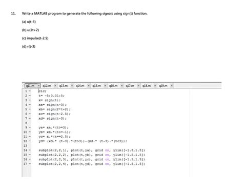 ss matlab solved pdf