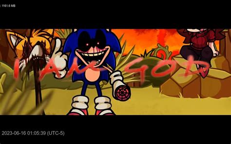FNF优质模组Sonic exe Rerun官方 太慢了曲目演示 哔哩哔哩