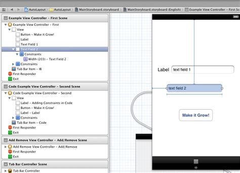Iphone Create A Uitextfield Or Any Uilabel Without Any Constraint Auto Layout Stack Overflow