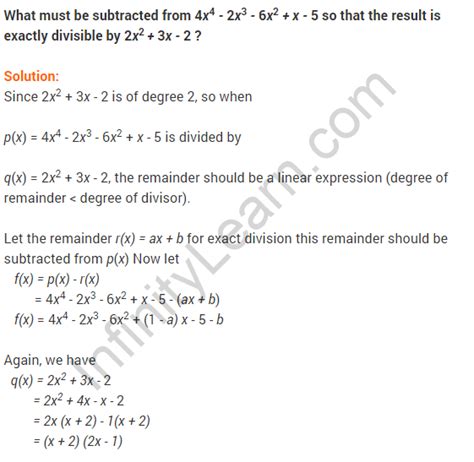 Polynomials Class 9 Extra Questions Notes Maths Chapter 2