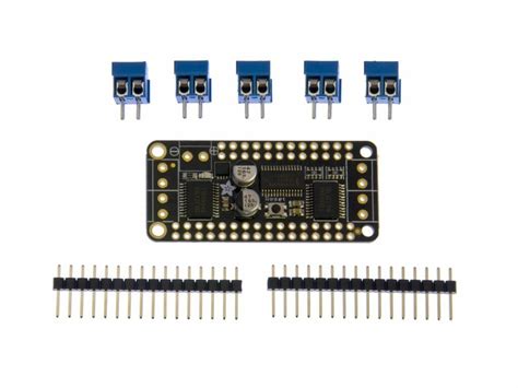 dc motor stepper featherwing add on for all feather boards