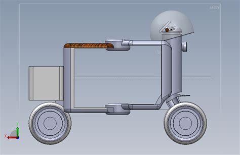 小型摩托车3d模型 Solidworks 2012 模型图纸下载 懒石网