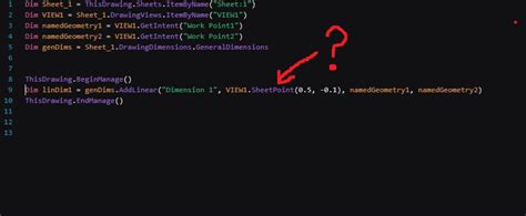 solved ilogic linear dimension control position of dimension