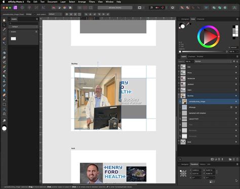 affinity photo 2 crop tool dimmed unselectable when image is