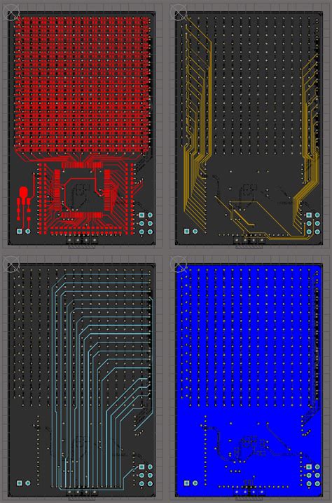 Tiny 16×16 Rgb Led Matrix Embedded Thoughts