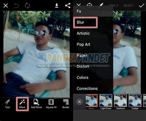 Cara Membuat Efek Blur Pada Background Foto Di Android ALFI CELL
