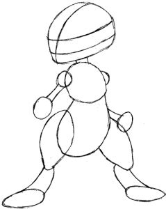 How To Draw Mewtwo From Pokemon With Easy Step By Step Drawing Tutorial How To Draw Step By