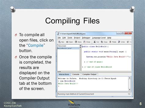 towson university cosc ppt video online download