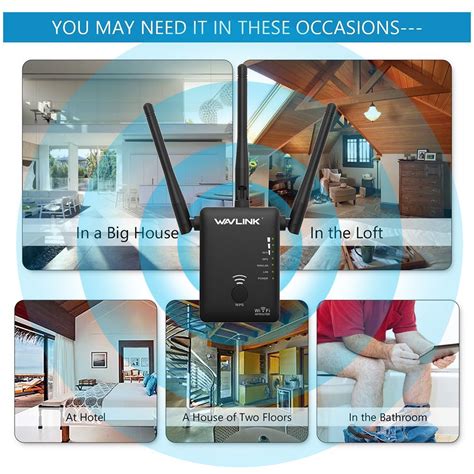 Wavlink Ac Dual Band Wifi Range Extender Universal Wireless Newegg Com