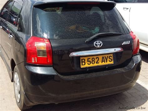 Used Toyota Runx 2001 Runx For Sale Gaborone Toyota Runx Sales