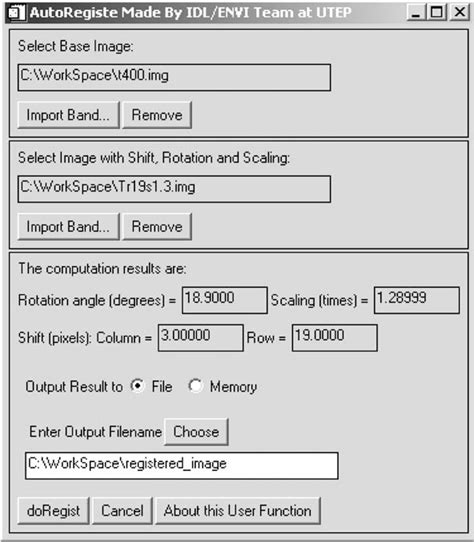 figure 2 from an idl envi implementation of the fft based algorithm for