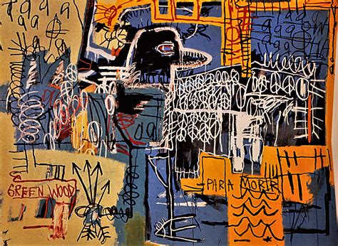 Jean Michel Basquiat Poverty And Power Scrawled On Walls Wilderutopia