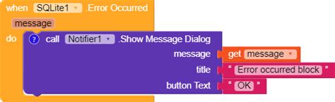 SQLite Notifier Button Not Working The First Time Bugs Kodular Community