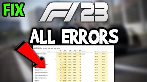 F123 How To Fix All Errors Complete Tutorial YouTube