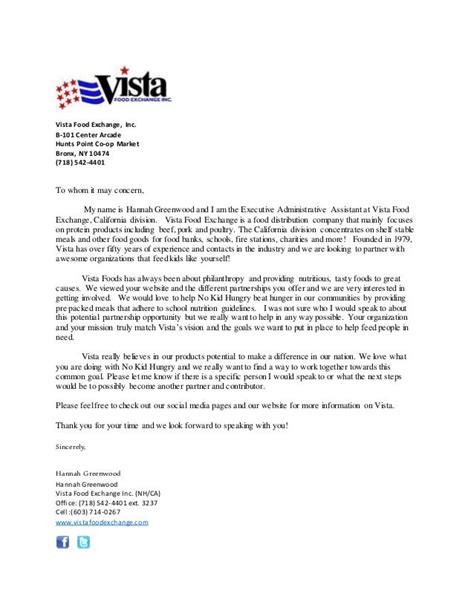 Business Partnership Email Template