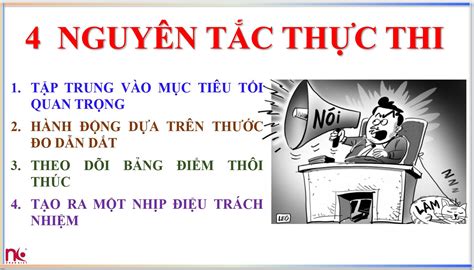 Cách thức thực hiện 4 nguyên tắc thực thi hiệu quả cho doanh nghiệp