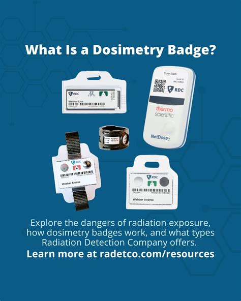 🛡️ Dosimeter Badges Are An Radiation Detection Company