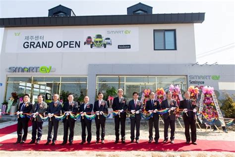 쎄미시스코 제주에서 전기차 판매 본격 돌입