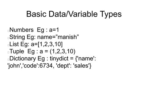 Basics Of Python And Intro To Machine Learning Pptx
