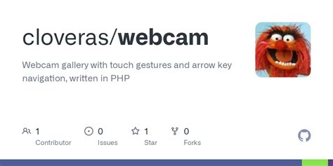 GitHub Cloveras Webcam Webcam Gallery With Touch Gestures And Arrow Key Navigation Written