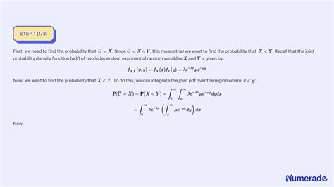 ⏩solved let x and y be independent exponential with parameters λand