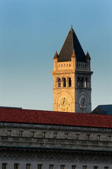 Old Post Office Building Washington DC USA Stock Image Image Of Cities Architecture