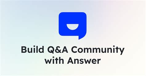 Answer Dev Launch An Open Source Qanda Community Software By Apache Answer Medium