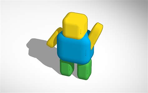 3d Design Roblox Noob Astro Bot Tinkercad