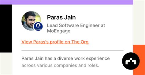 Paras Jain Lead Software Engineer At Moengage The Org