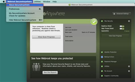Uninstall Webroot SecureAnywhere For Mac