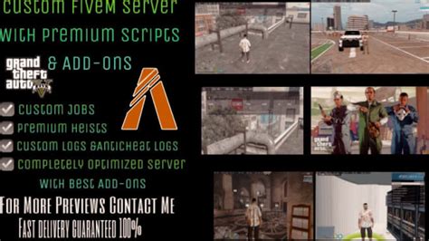 Create Custom Fivem Server By Seksdevs Fiverr
