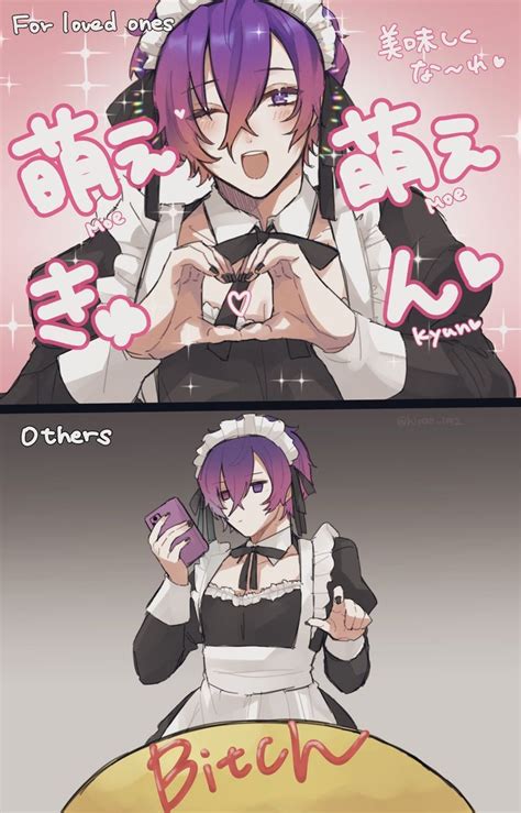 Uki Violeta Noctyx Easy Anime Cosplay Art Jokes Chibi