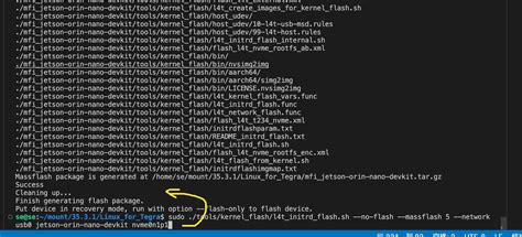 35 3 1 how to massflash into orin nano jetson orin nano nvidia