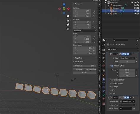 Curve Modifier Really Do Not Know What Is Going Wrong Modeling