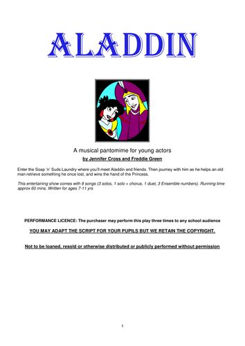 Aladdin Teaching Resources