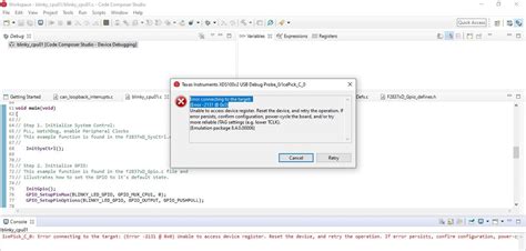 ccs tms320f28379d cant flash sample code to control card code