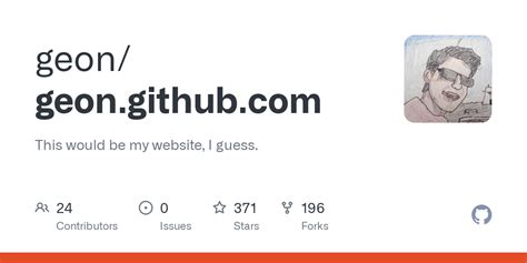 Geon Github Posts Dsxyliea Md At Master Geon Geon Github GitHub