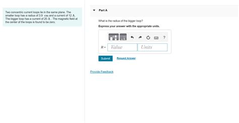 Solved Two Concentric Current Loops Lie In The Same Plane