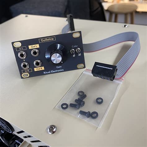 Ritual Electronics Guillotine 1u Eurorack Synth Stereo Reverb