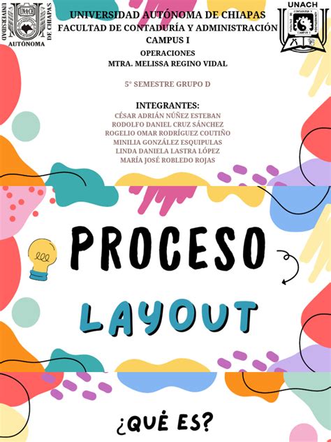 Proceso Layout Pdf Diseño Lean Manufacturing