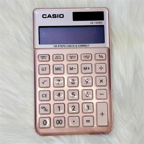 Jual Kalkulator Casio Js 120sc Shopee Indonesia