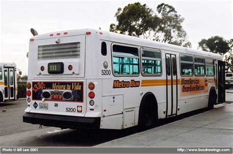 Los Angeles Lacmta 1999 2000 New Flyer