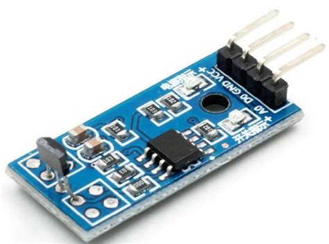 Hall Sensors Module 3144e 4pin Hall Switch Speed Count Sensor Kunkune
