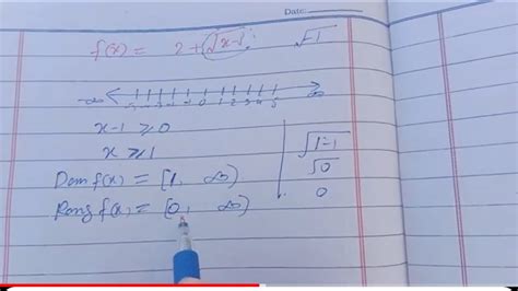 How To Find Domain And Range Functionfunctions And Limits Chapter 1