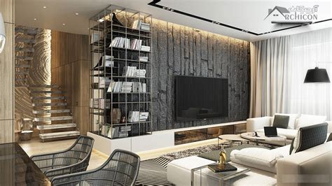 جدیدترین طراحی دیوار پذیرایی 2024 [ طراحی دیوار مدرن ]